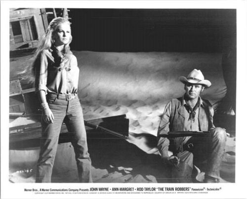 The Train Robbers 1973 original 8x10 photo Ann-Margret Christopher ...