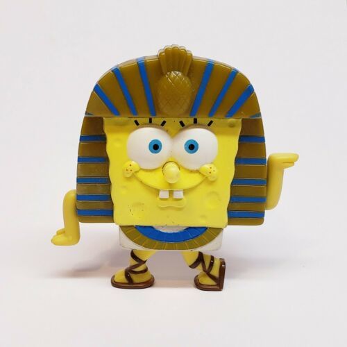 SPONGEBOB SQUAREPANTS Egyptian Pharaoh COLLECTIBLE RARE Burger King Toy ...