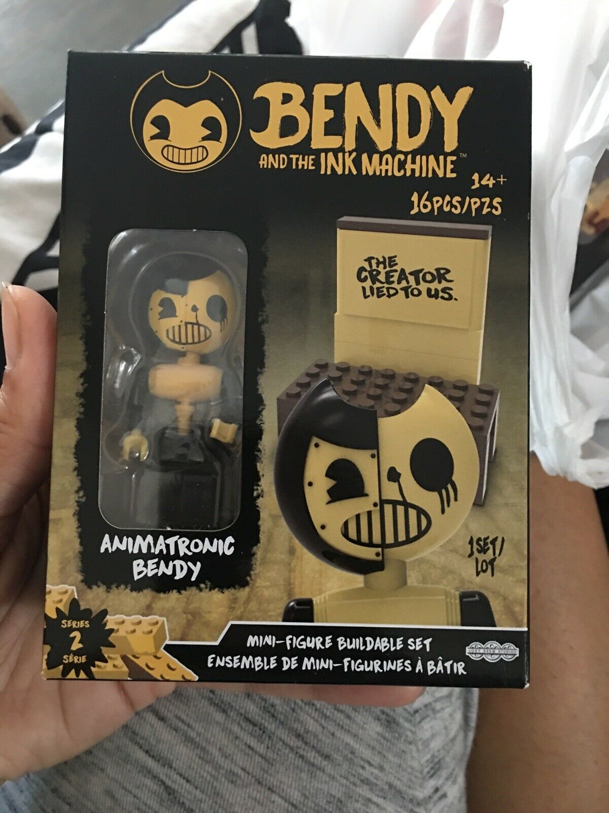 Bendy And The Ink Machine Animatronic Bendy Mini Figure Buildable Set ...