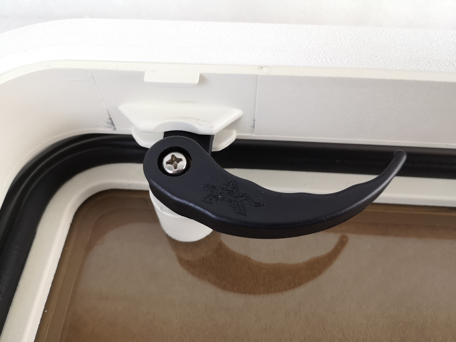 500*500mm Square Nylon Boat Deck Hatch Window With Tempered Glass and ...