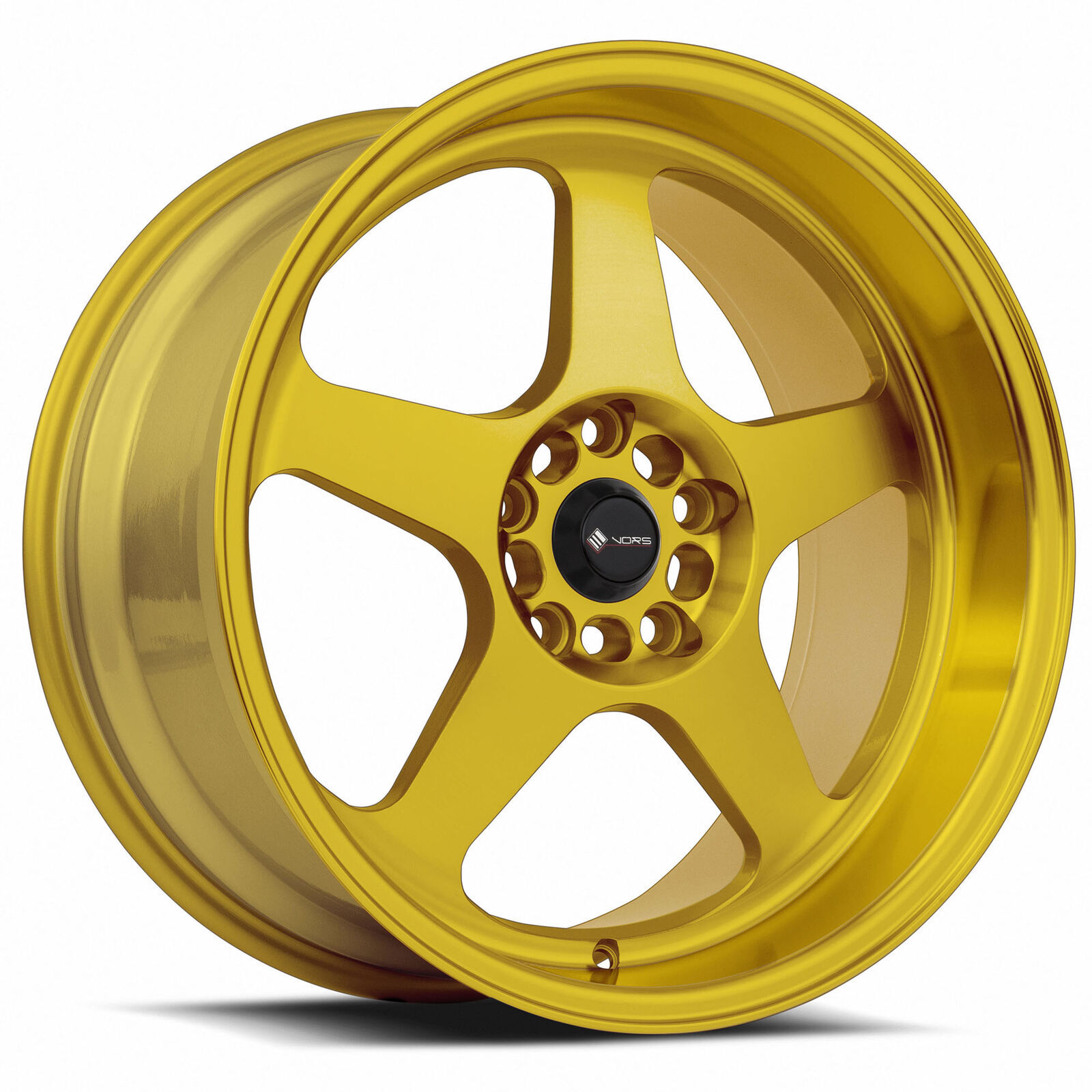 18x8 Vors SP1 5x108 35 Candy Gold Wheels Rims Set(4) 73.1 - Wheels