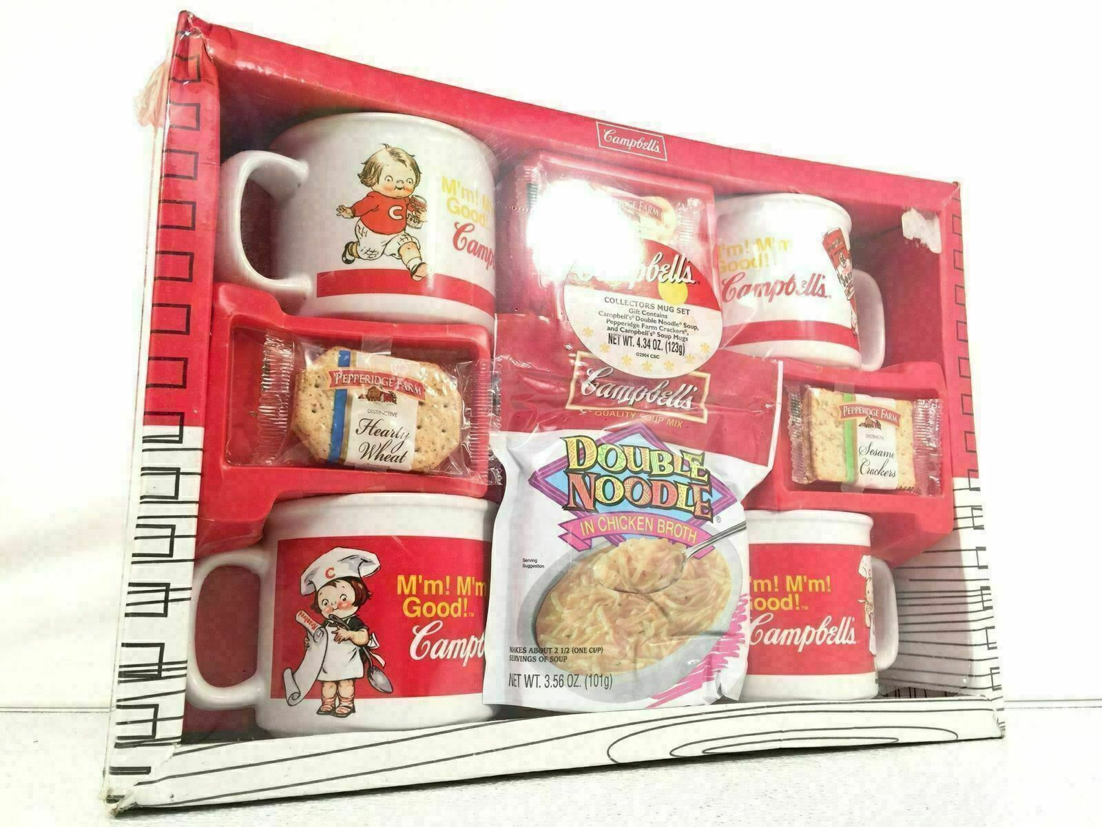 Campbell s Soup Mug Gift Set With 4 Mugs Soup