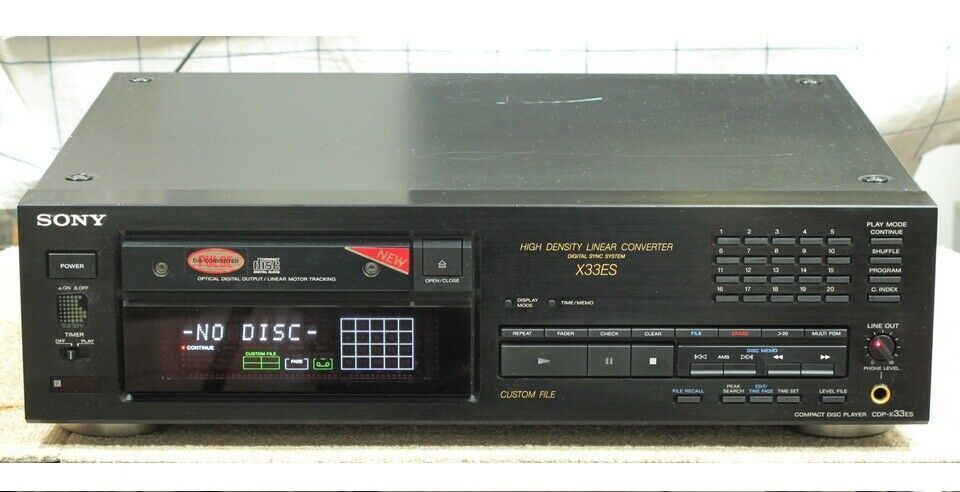 Used Sony CDP-X33ES CD players for Sale | HifiShark.com