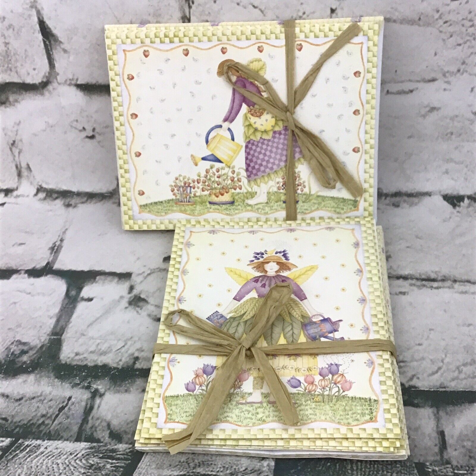 Debbie Mumm Garden Angels Collectible Notecards Boxed Set of 20 W ...