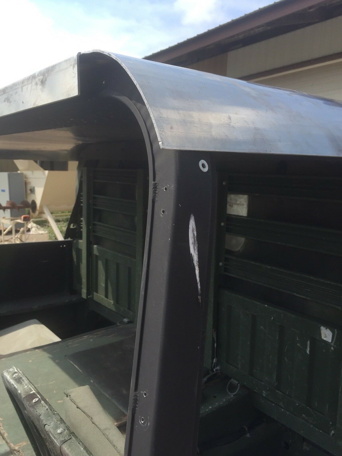 MILITARY HUMVEE 4 MAN ALUMINUM HARD TOP ROOF M998 HMMWV - Other