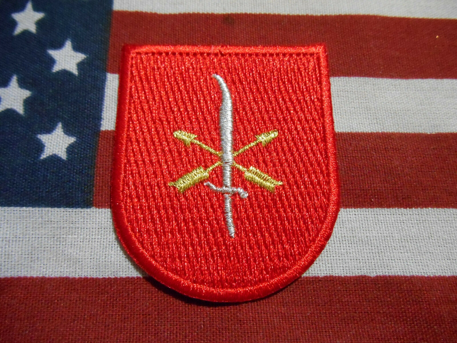 7th Special Forces Group Airborne Beret Flash patch El Salvador Advisor ...