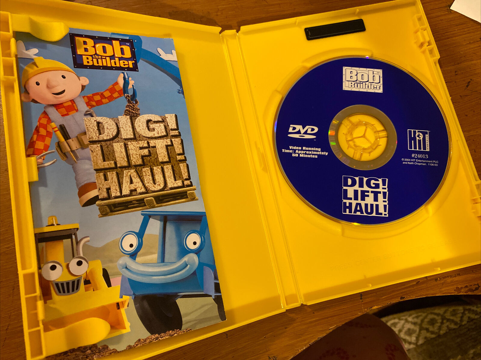 Bob the Builder - DIG! LIFT! HAUL! DVD - Very Good Condition-SHIPS N 24 ...