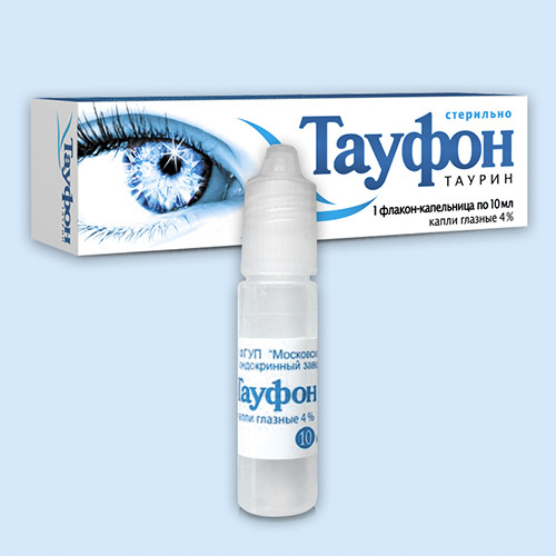 Taufon eye drops taurine 4%, 10 ml and 50 similar items