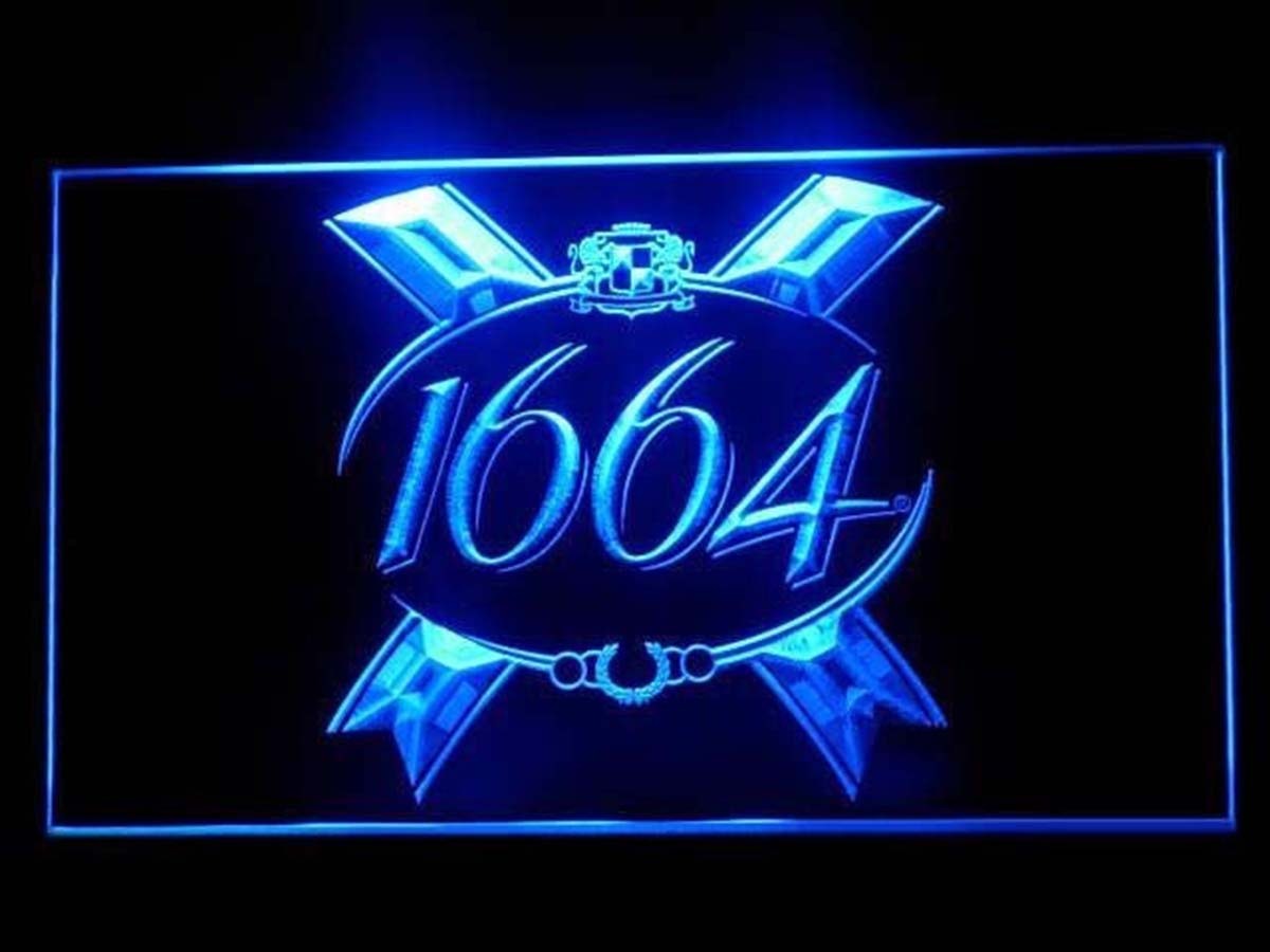 Kronenbourg 1664 Blanc Beer Illuminated Led Neon Sign Home Decor ...