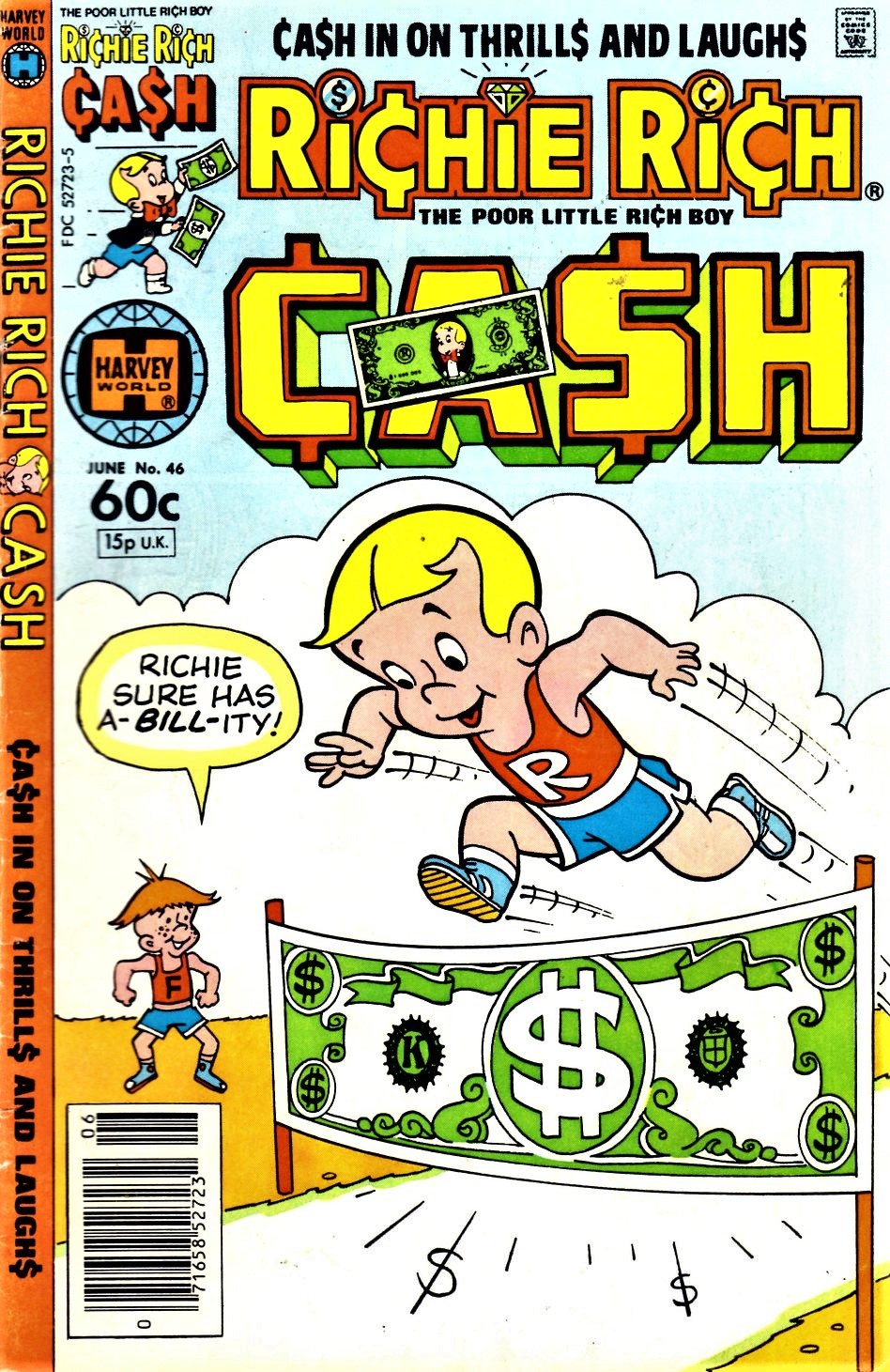 Richie Rich Comics Harvey World Richie Rich Cash - Comics & Graphic Novels