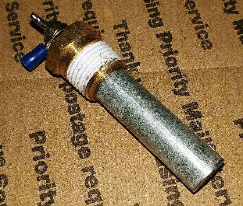 SALT WATER POOL Sacrificial INLINE Zinc Anode (Element Only) For 2" PVC ...