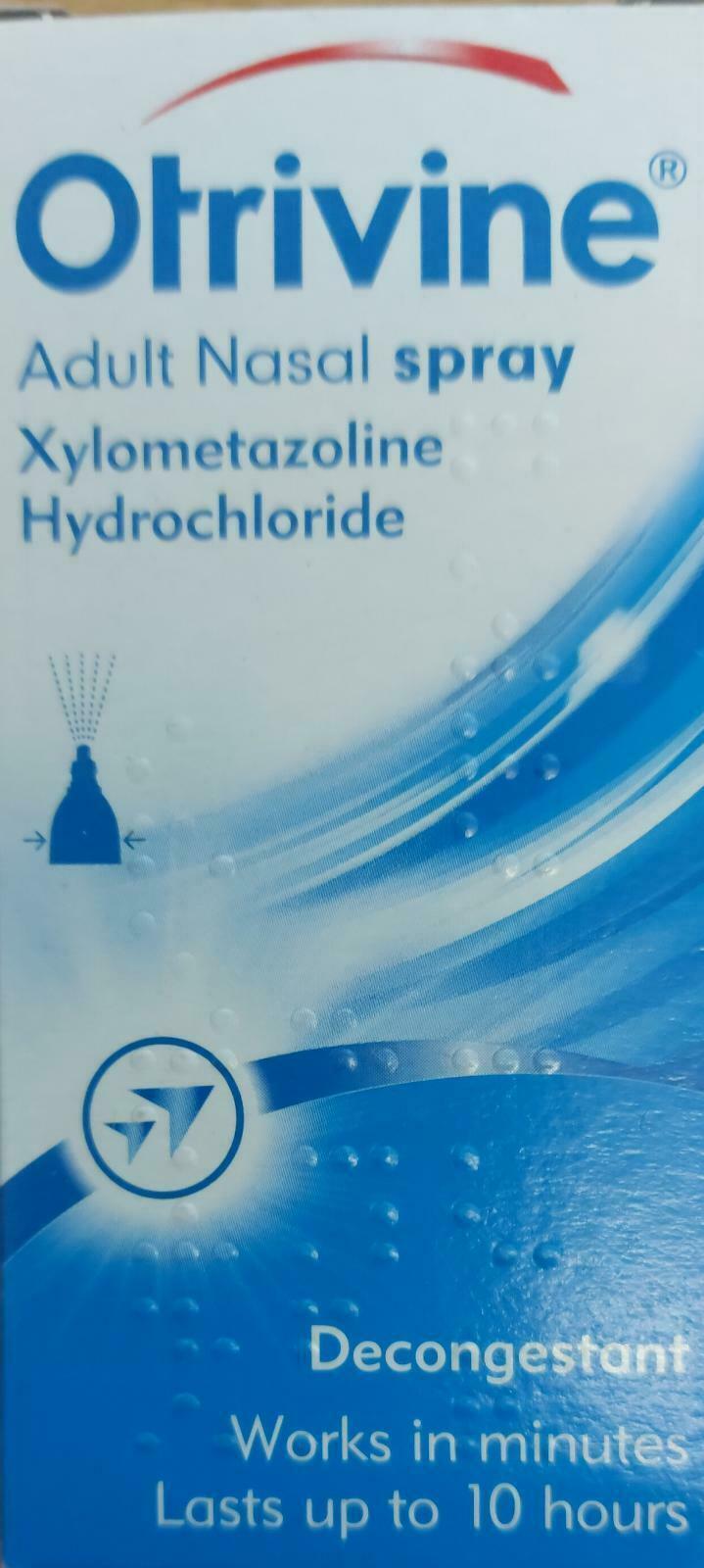 Otrivine Adult Nasal Spray 10ml - Other Natural Remedies