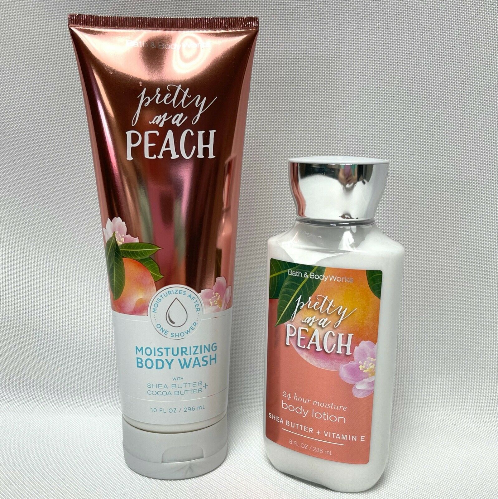 Bath & Body Works PRETTY AS A PEACH Body Wash Moisturizing Shea Butter ...