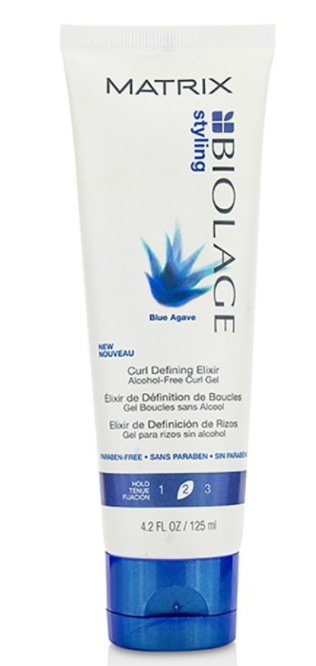 Matrix Biolage Styling Blue Agave Curl Defining Elixir Gel Medium Hold ...
