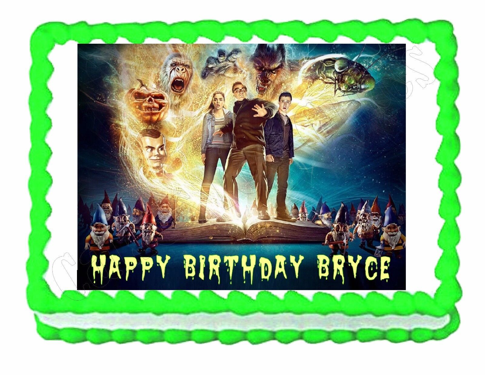 Goosebumps party edible cake image cake topper frosting sheet ...