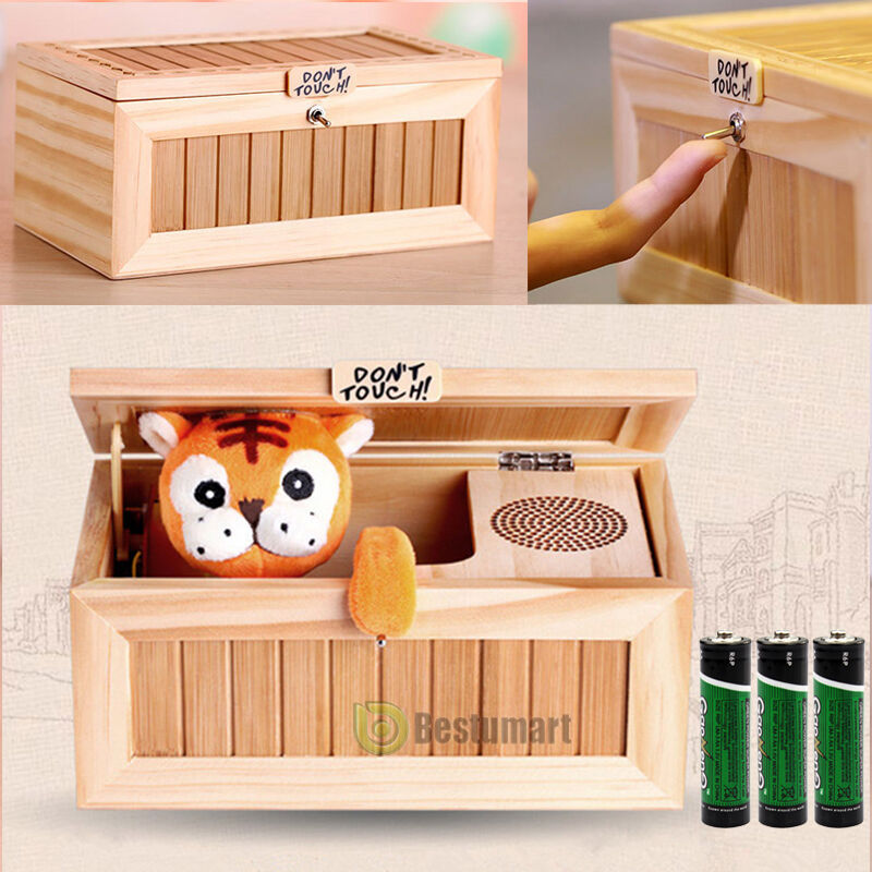 Wooden Useless Box Leave Me Alone Box Don Wooden Useless Box Leave Me Alone Box Don