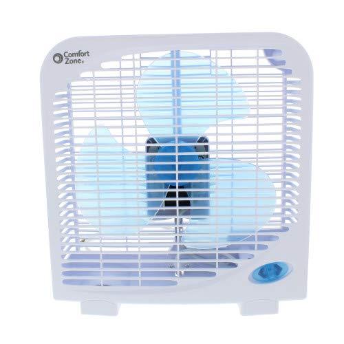 CCC COMFORT ZONE 9 Inch Portable Box Fan, 9" - Portable Fans