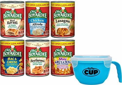 Chef Boyardee Variety Pack 6 Different Flavors with By The Cup ...