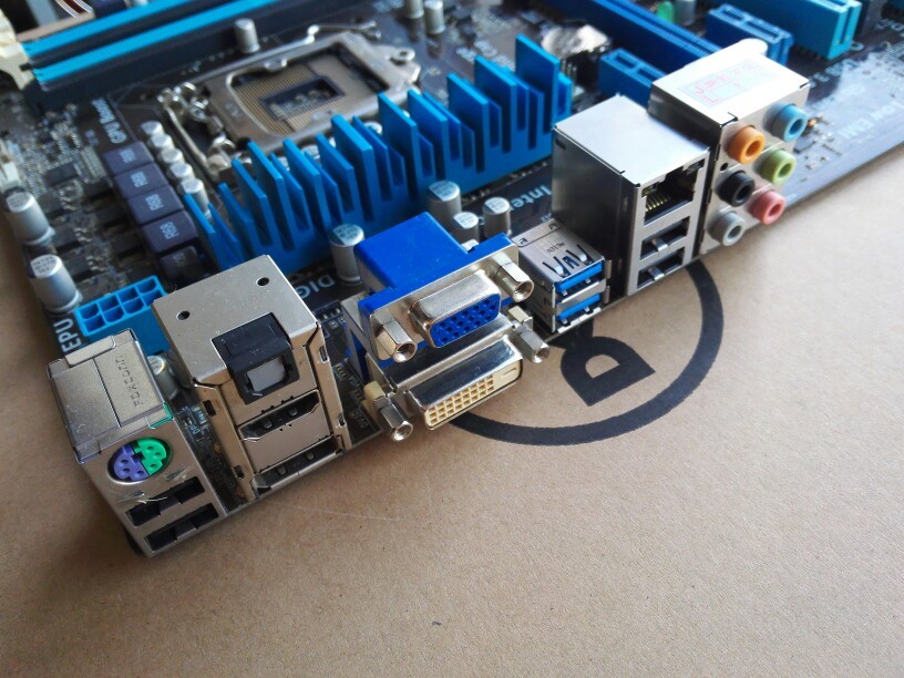 ASUS P8H77-V Chipset Intel H77 LGA1155 HDMI And VGA DVI DP Motherboard ...