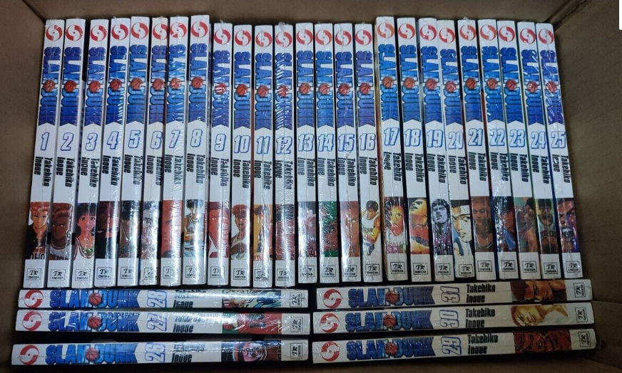 SLAM DUNK Takehiko Inoue Manga English Comic Volume 1-31 End Complete ...