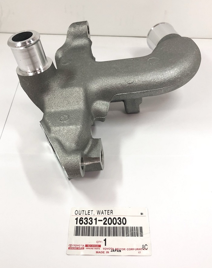 Toyota / Lexus Water Outlet 16331-20030, RX300, RX330/350, Highlander ...