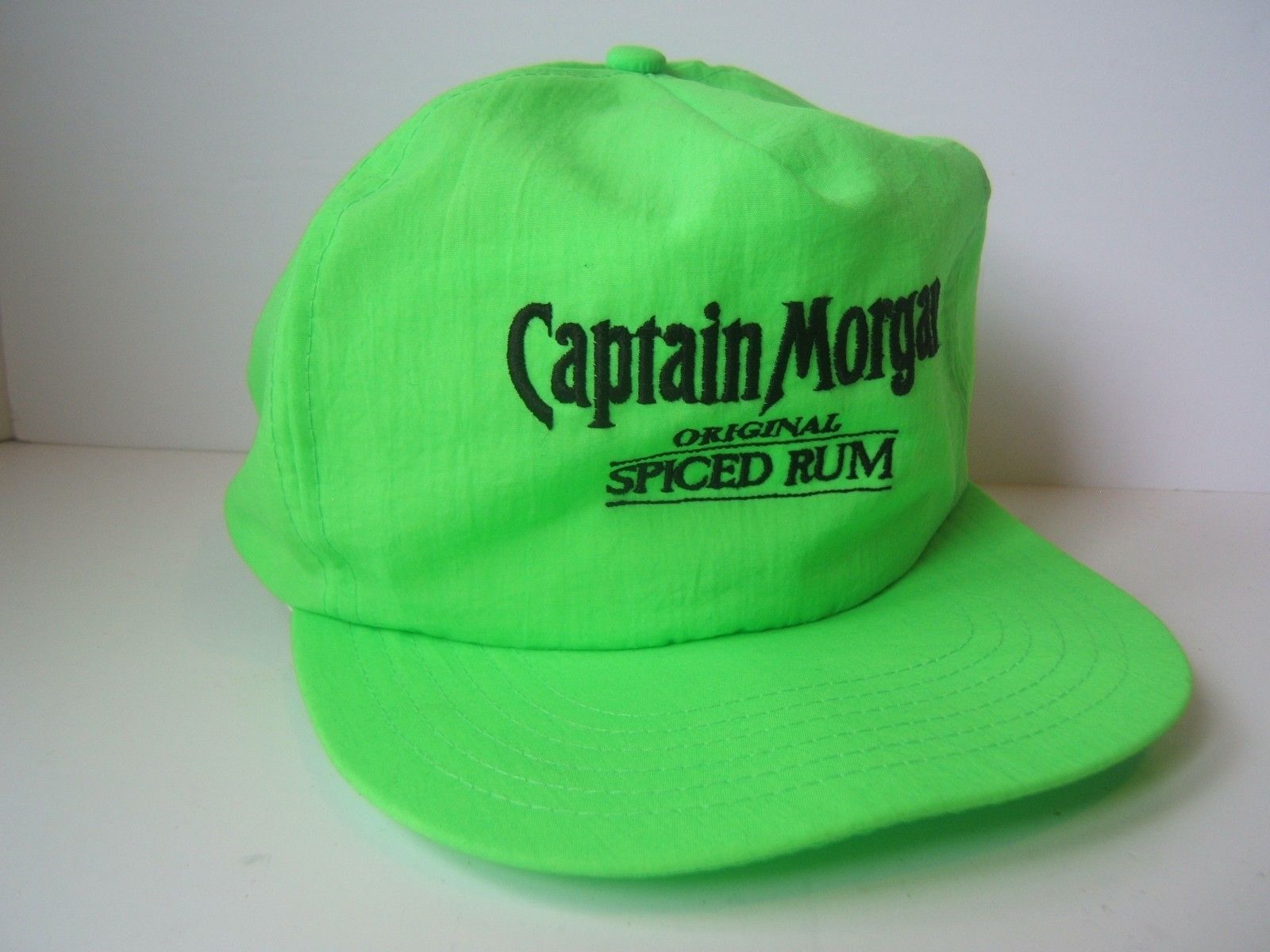 Captain Morgan Original Spiced Rum Hat Vintage Green Snapback Baseball ...