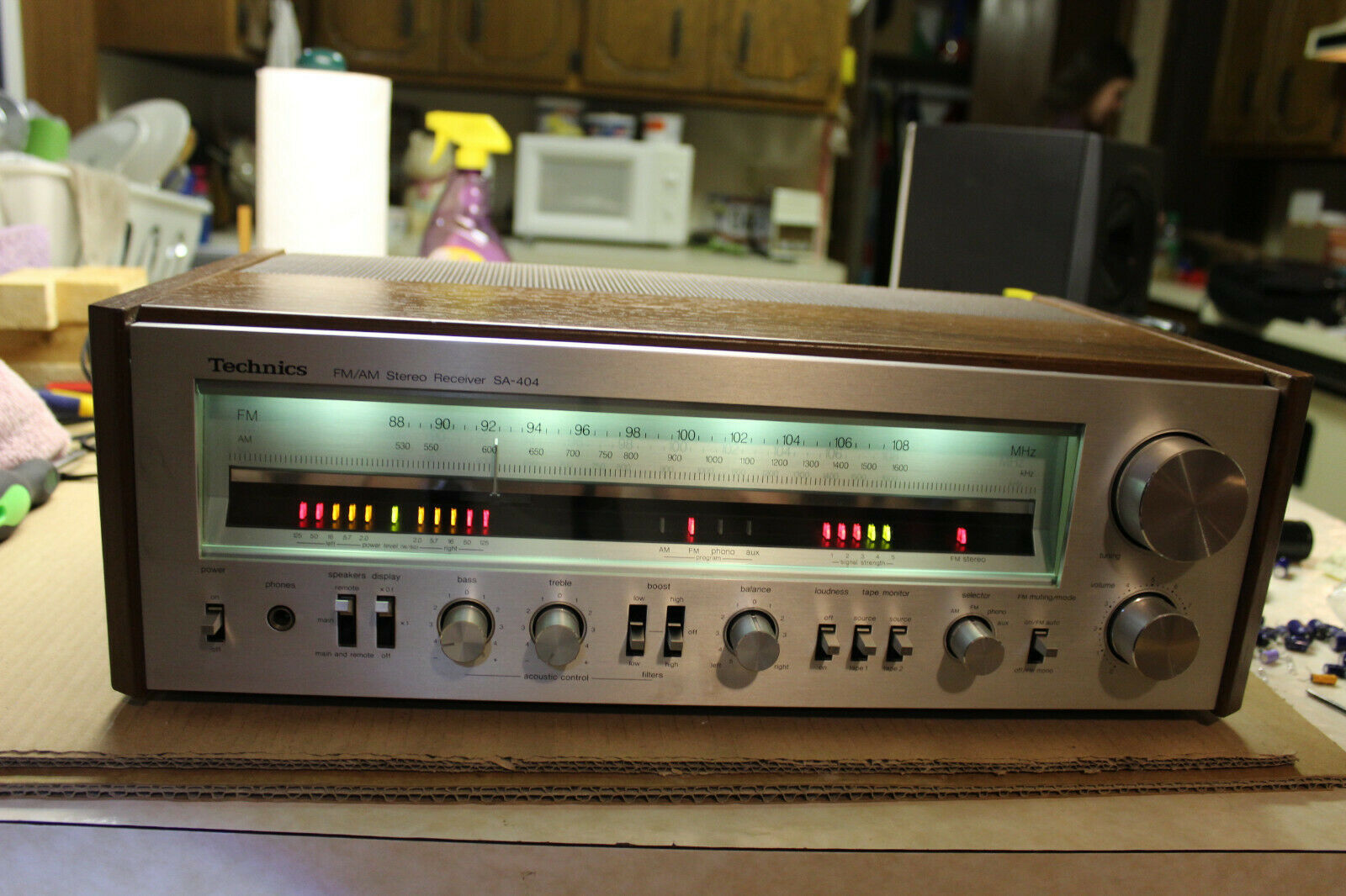 Used Technics SA-404 Receivers for Sale | HifiShark.com