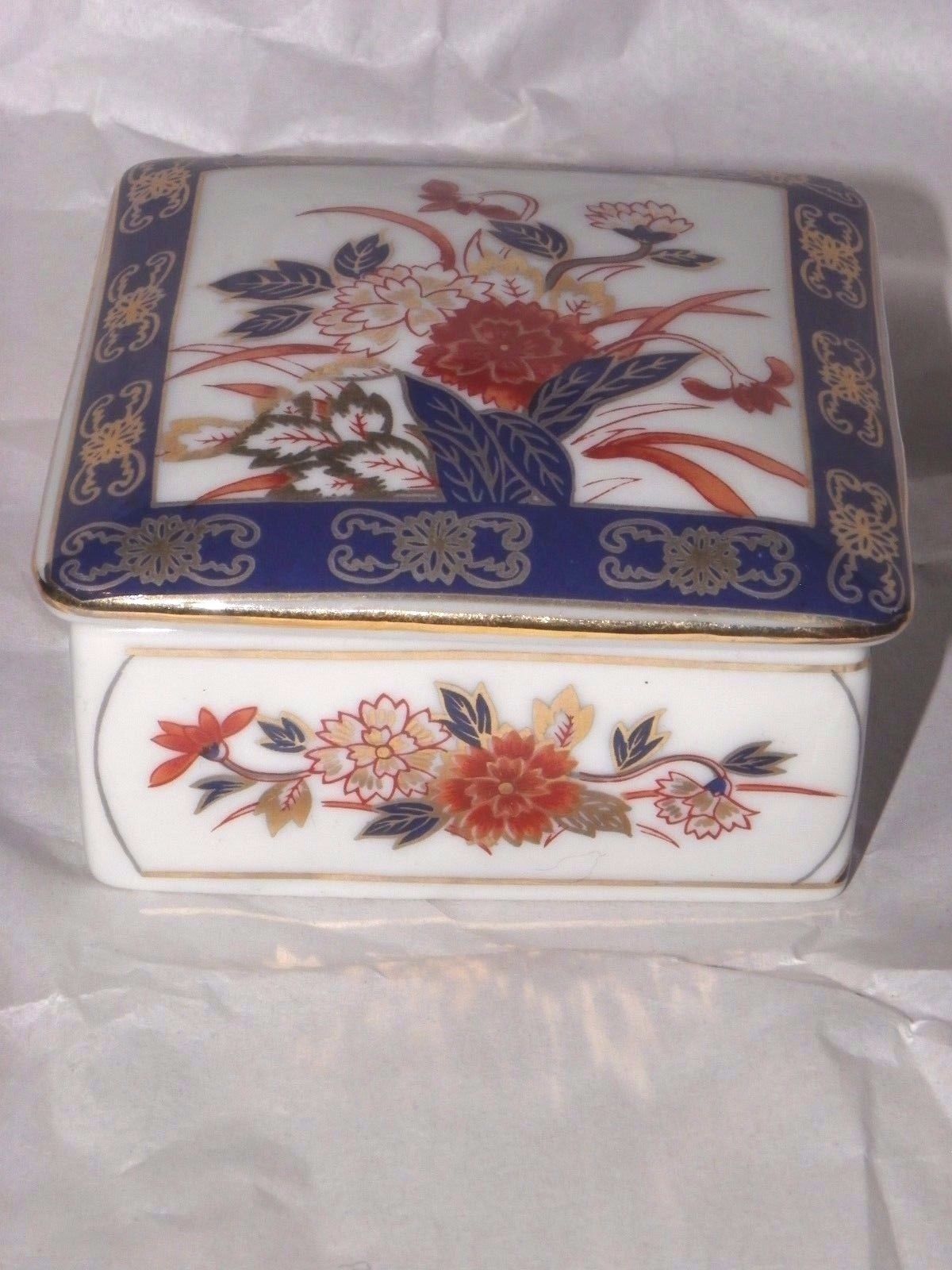 Storage & Organization Vintage Japanese Porcelain Tiered Box Ceramic ...