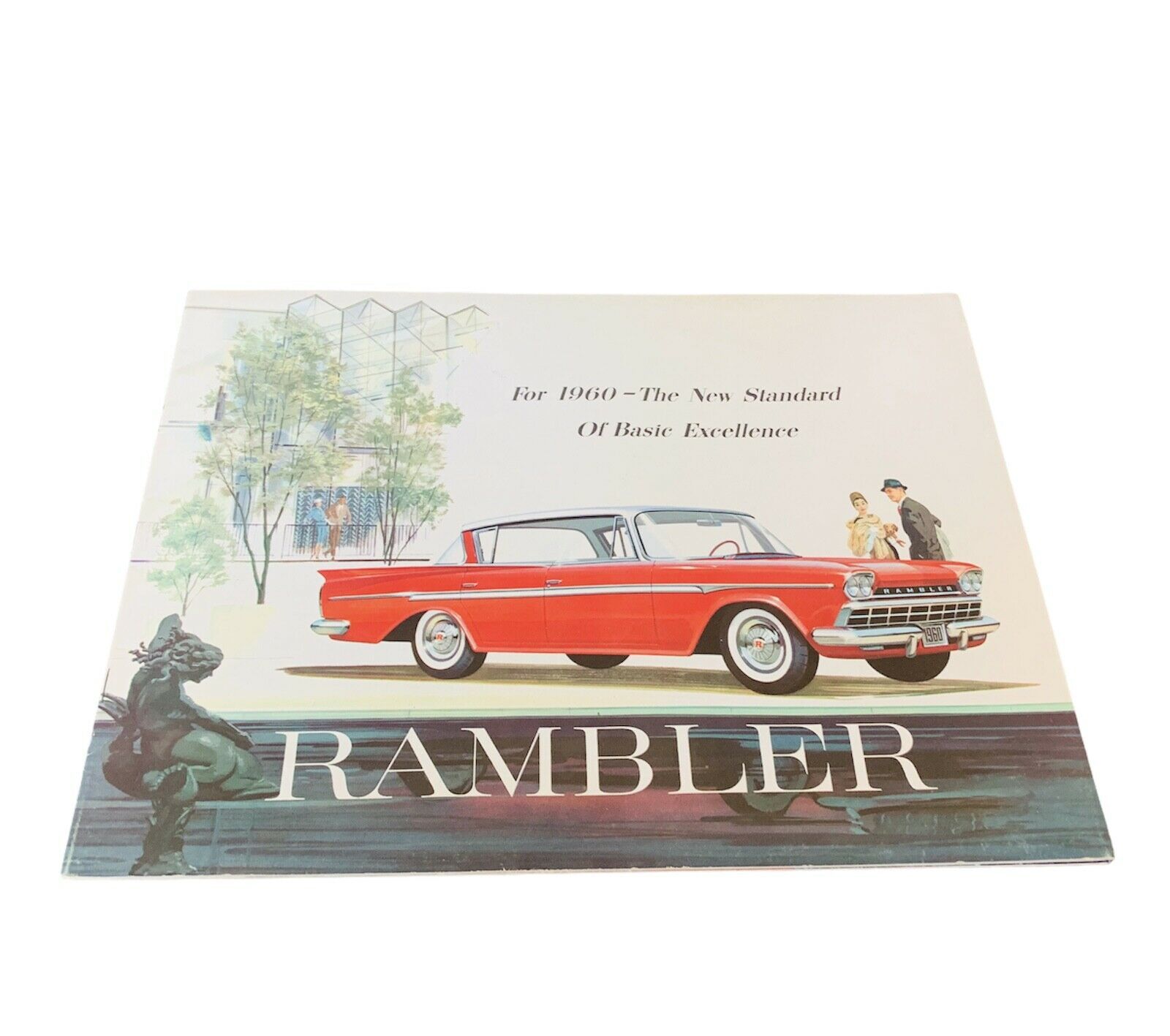 Nash Rambler Advertisement Fold Out Car Ad Sign Pamphlet vtg 1960 ...