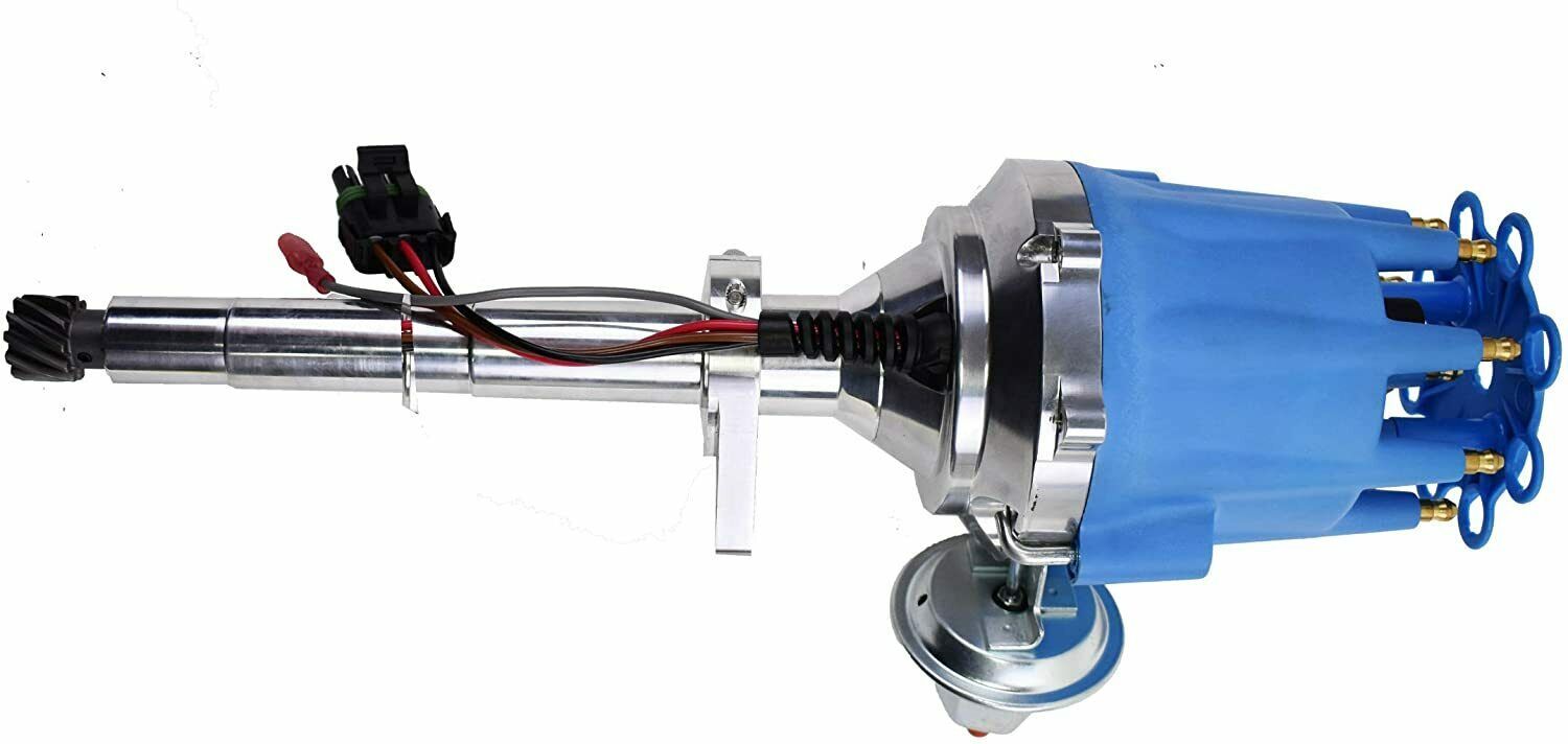 Pro Series R2R Distributor 1949-1953 Ford Flathead 239 255 V8 Blue Cap ...