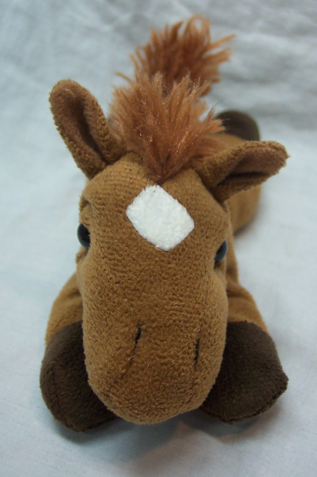 Unipak SOFT BROWN & WHITE HORSE PONY 7" Plush STUFFED ANIMAL Toy - Other