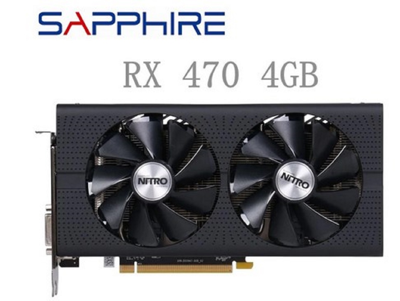 SAPPHIRE RX 470 4GB Video Cards GPU AMD Radeon RX 470D RX470 RX470D ...