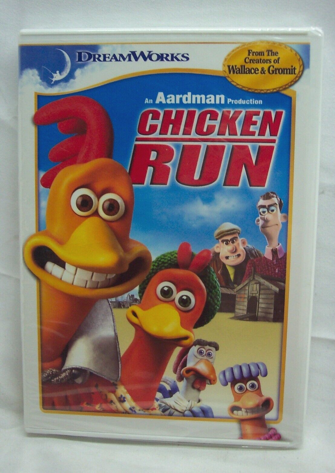 CHICKEN RUN DVD 2000 NEW In Shrinkwrap Dreamworks Aardman Production ...
