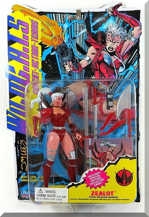 WildC.A.T.S Covert Action Teams: Zealot (1994) *Fierce Kherubim Warrior* - Action Figures ...