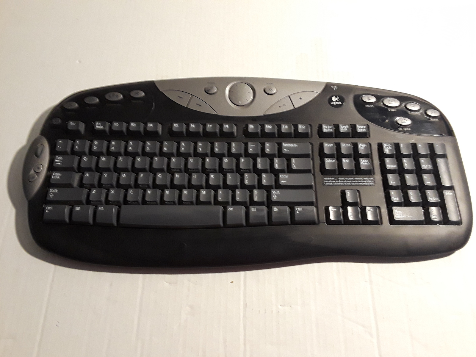 LOGITECH CORDLESS KEYBOARD, Y-RJ20 - Keyboards & Keypads