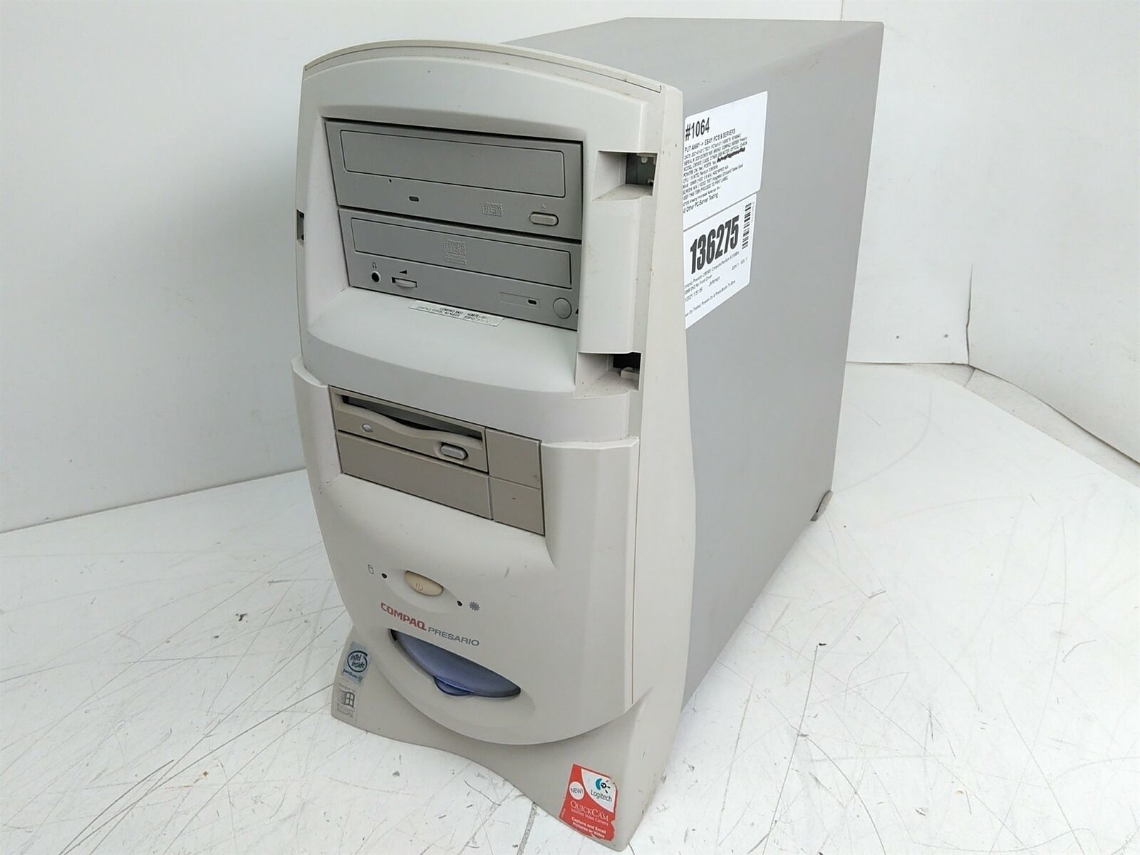 Compaq Presario CM0900 Retro Gaming Tower PC Pentium III 550MHz 128MB ...