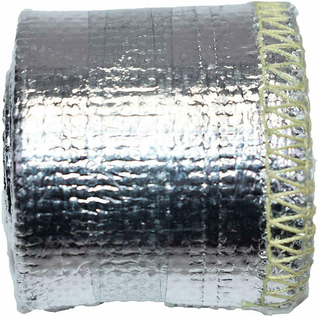 Heat Sheath Aluminized Sleeving Heat Shield Protection Barrier 3/4" x ...