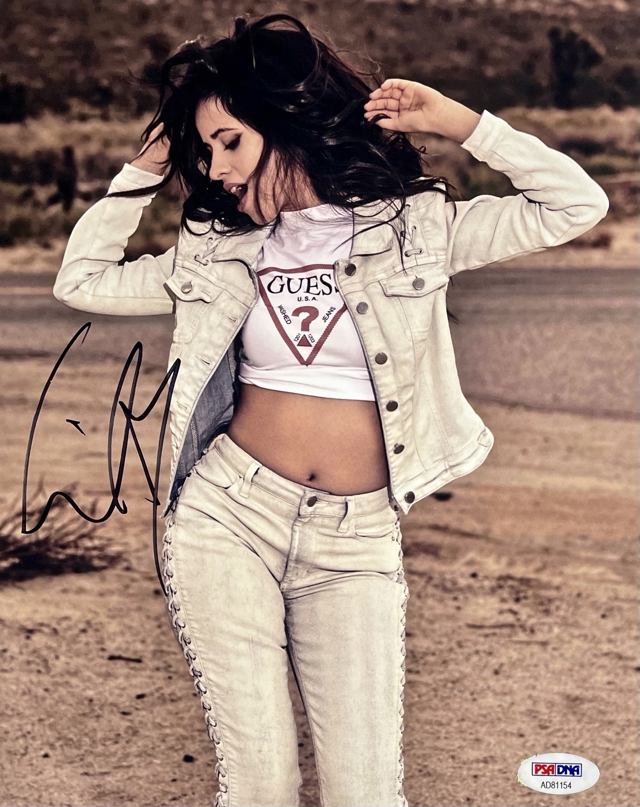 CAMILA CABELLO Autographed Hand SIGNED 8” x 10” PHOTO SINGER PSA/DNA ...
