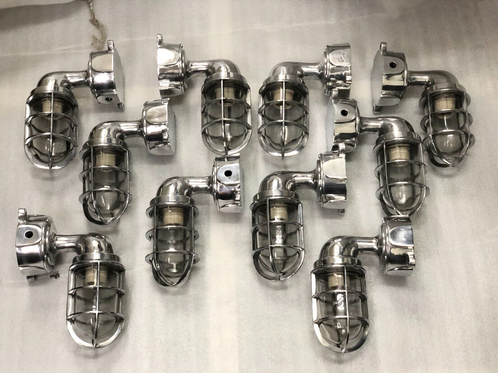 Nautical Aluminum Wall Light Fixture With Junction Box For Bedroom ...