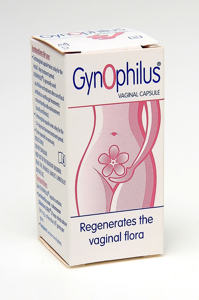 Vaginal capsules Gynophilus® restore the vaginal flora balance 100% ...