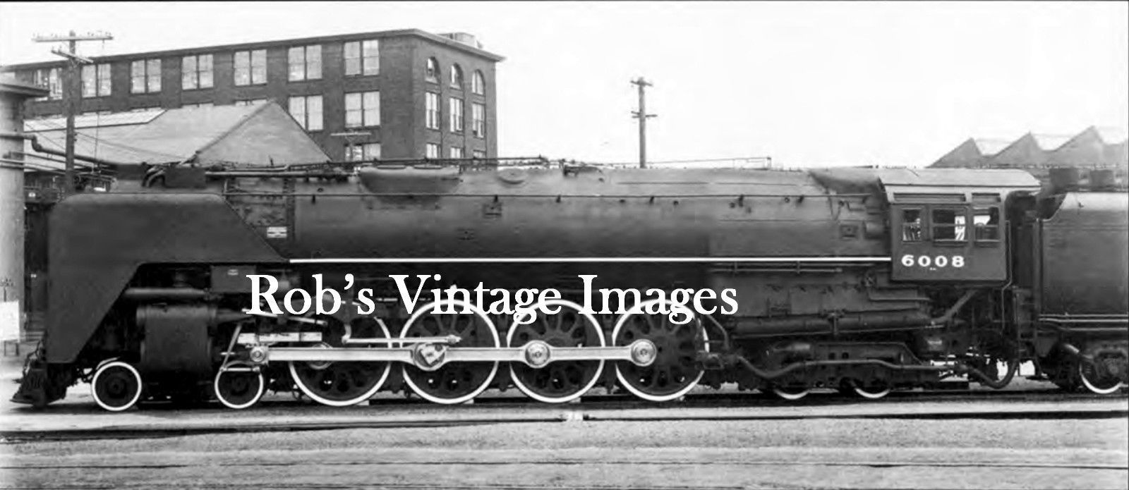 New York Central Niagra 4-8-4 photo Steam Locomotive 6008 Train NYC ...