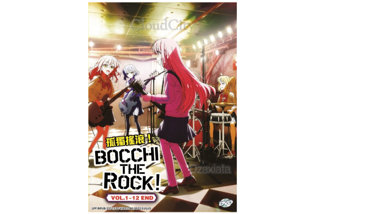Bocchi The Rock! Complete TV Series (1-12 End) English Subtitle DVD ...
