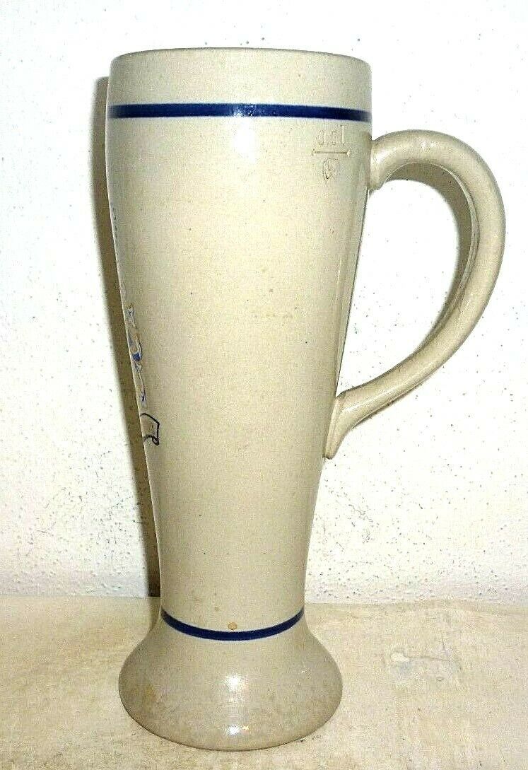 Hopf Miesbach Weisser Bock Ceramic Weizen German Beer Glass Seidel ...
