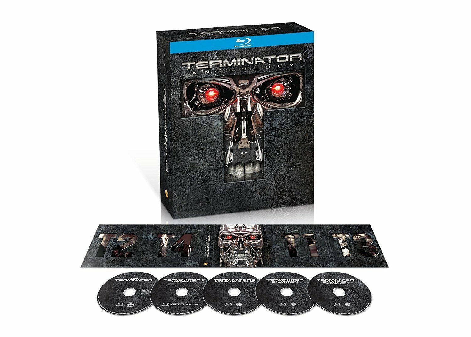 The Terminator Anthology: Complete Movie Series Films 1 2 3 4 BluRay ...