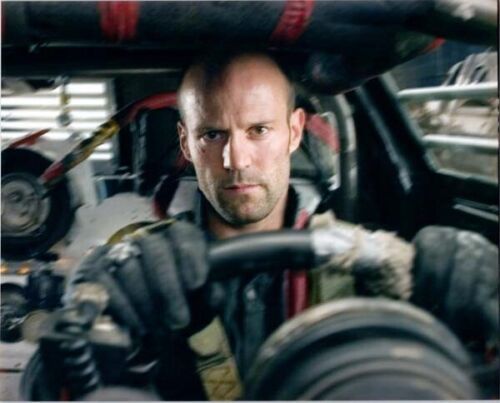 Jason Statham looks determined driving car and similar items