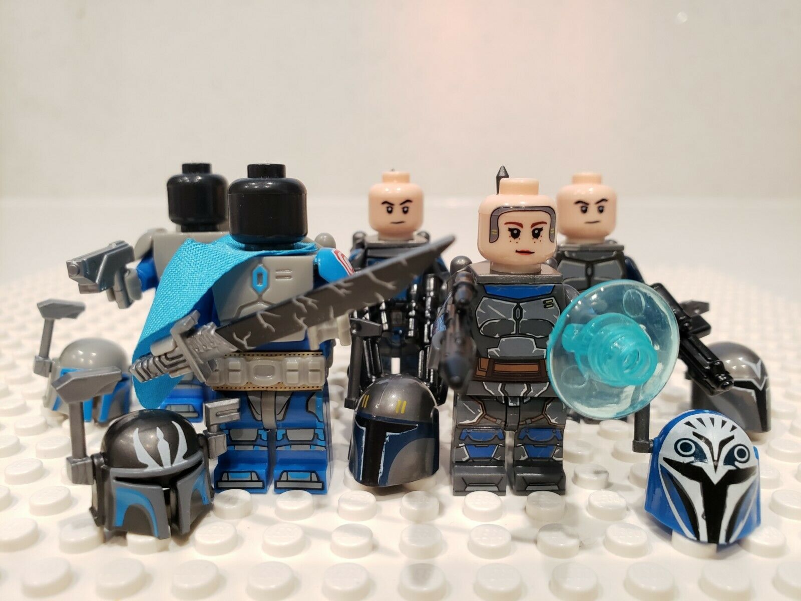 5Pcs Death Watch Pre Vizsla Bo-Katan Nite Owls Star Wars Minifigures ...