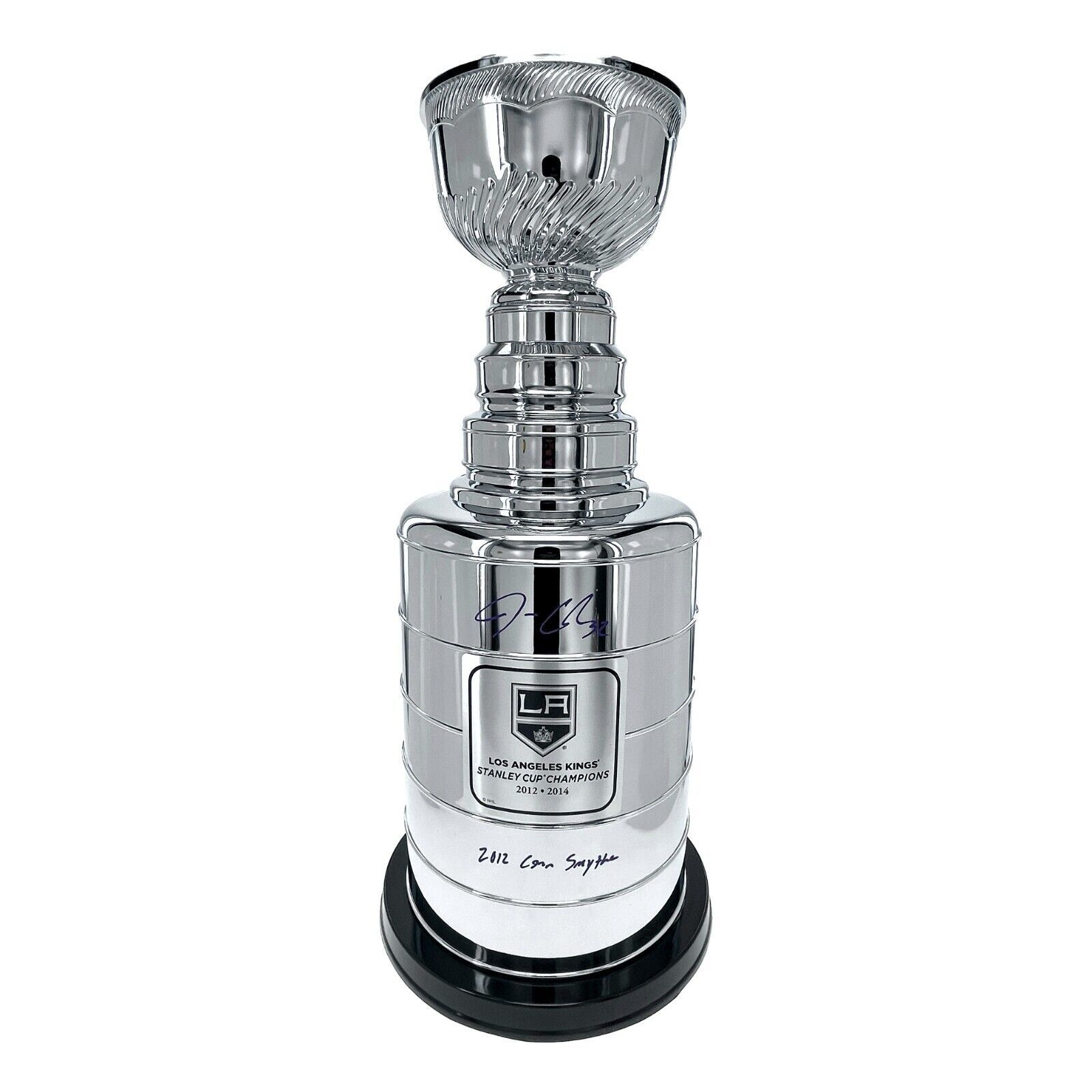 Jonathan Quick Autographed Stanley Cup Trophy #D/3 LA Kings IGM COA ...