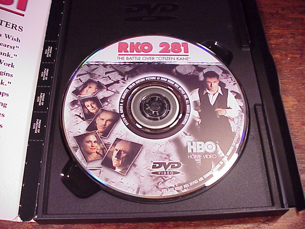RKO 281 DVD, used, 2000, R, with Live Schreiber, James Cromwell - DVDs & Blu-ray Discs