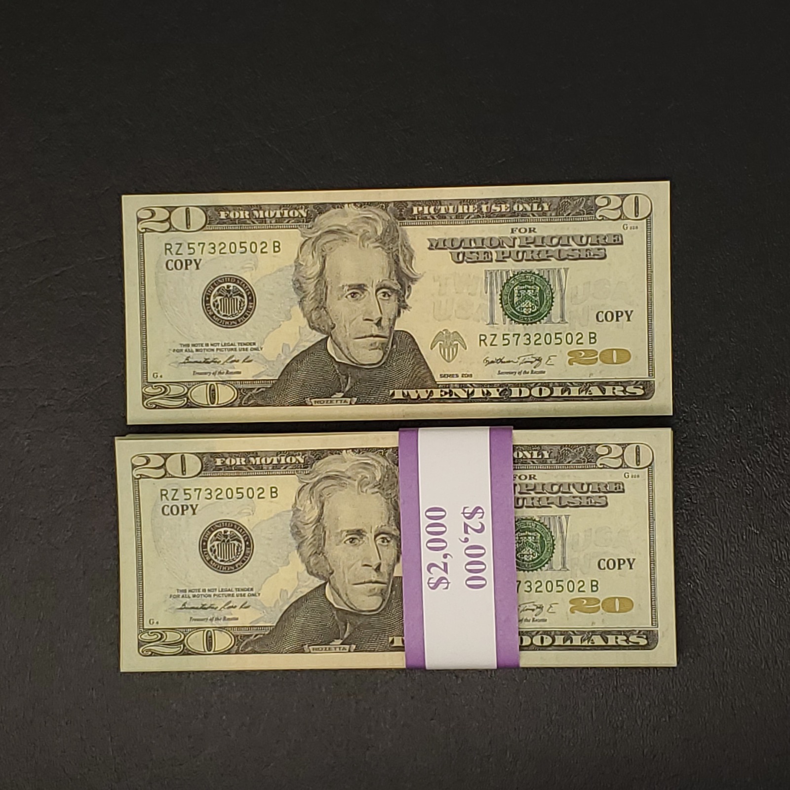 Realistic Prop money - Replica Fake Copy Full print movie bill (100PCS ...