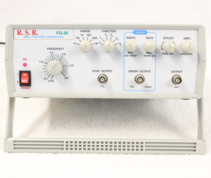 RSR Function Generator FG-30, 3Mhz Frequency Range with Six Waveform ...